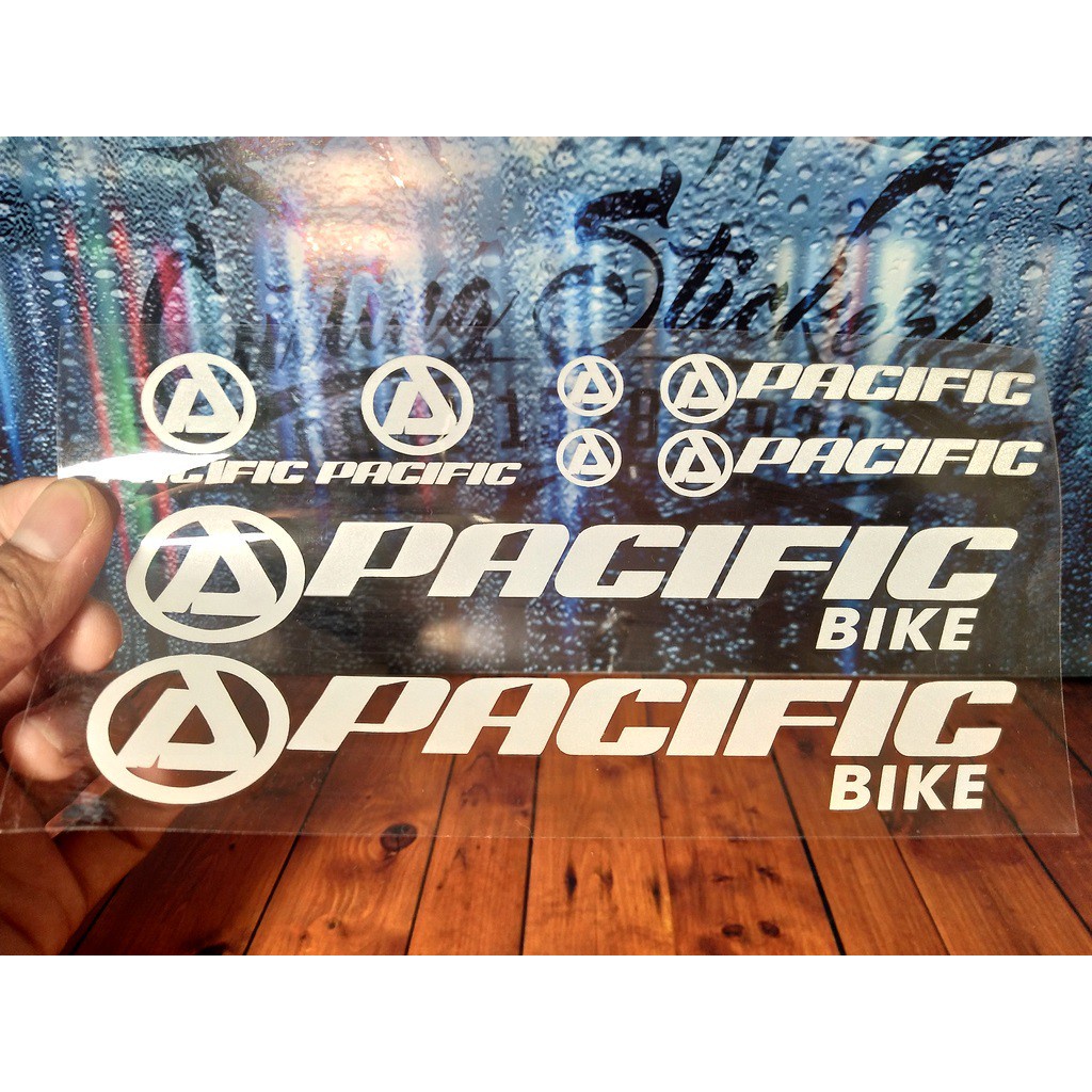 Jual Pacific Variasi Sepeda Sticker Frame Aksesoris Body Style Lipat ...