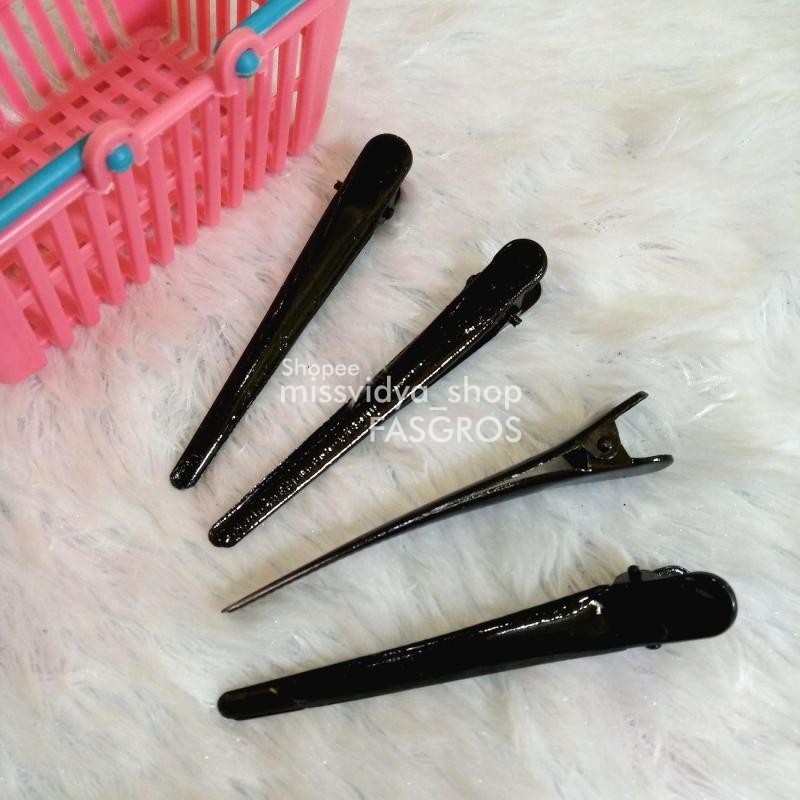 Jual Jepit Bebek 6cm Hitam [Bijian] | Jepit Rambut | Shopee Indonesia