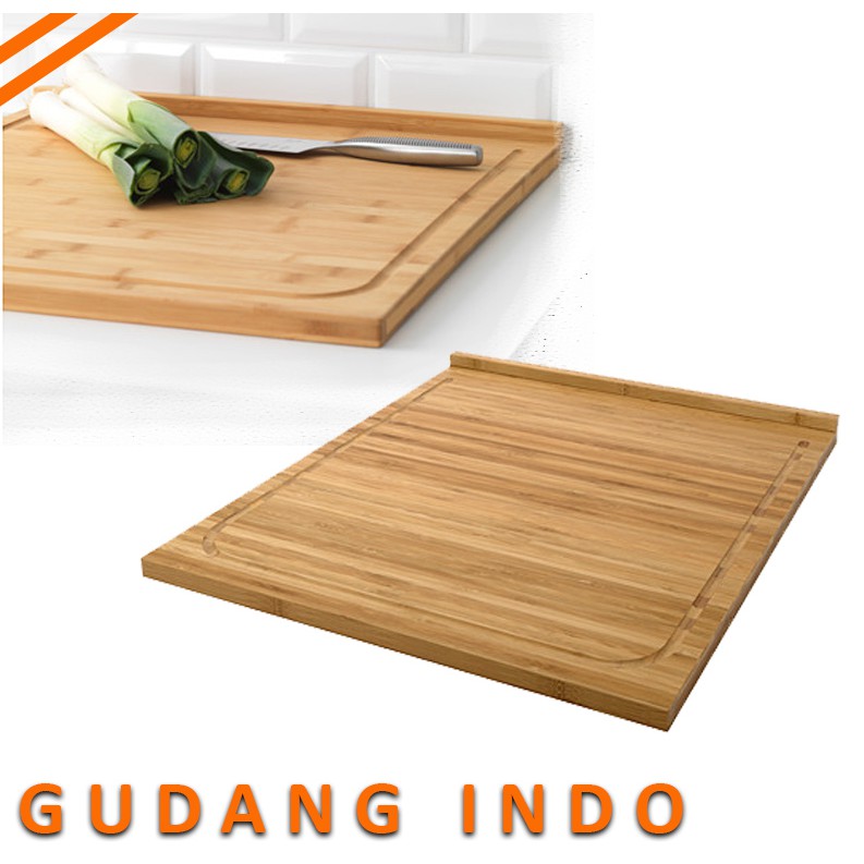 Jual Talenan kayu Bambu TALENAN SOLID 46X53CM | Shopee Indonesia