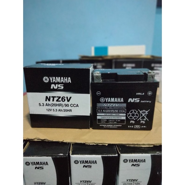 Jual aki motor kering NTZ6V Ns battery | Shopee Indonesia