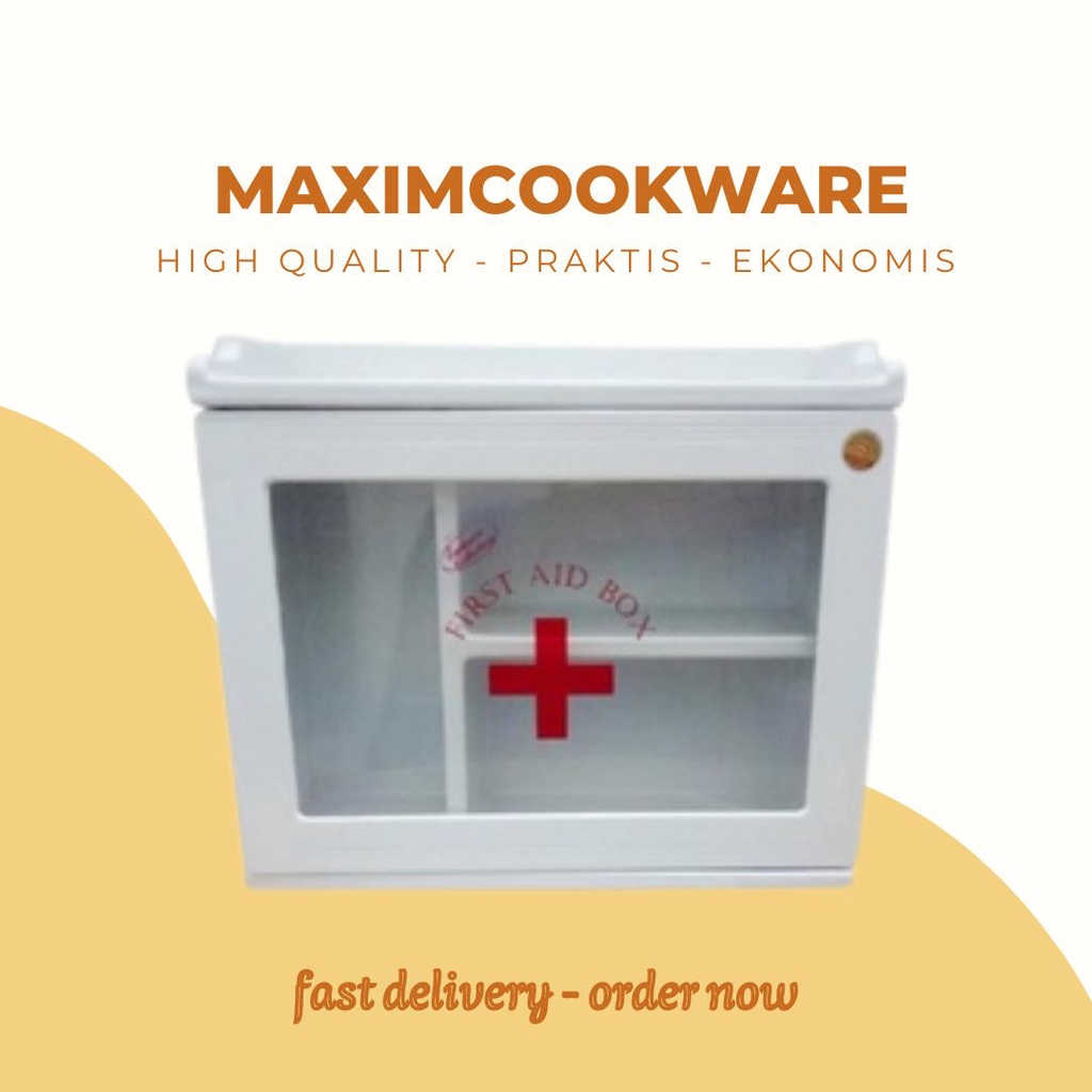 Jual KP - MASPION Kotak Penyimpanan Obat P3K - Kotak Medis First Aid ...
