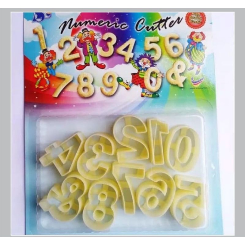 Jual Cetakan Kue Bentuk Angka/Numeric Cutter Malaysia | Shopee Indonesia