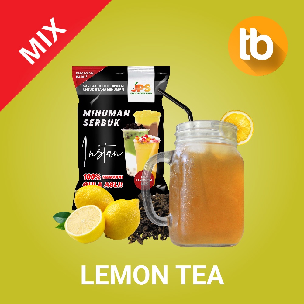 Jual JPS Powder Bubuk Minuman Serbuk Instan Rasa Lemon Tea / Teh Lemon ...
