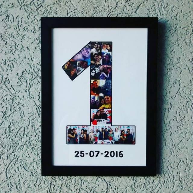 Jual Cetak Foto Kolase uk 10R plus Bingkai | Shopee Indonesia