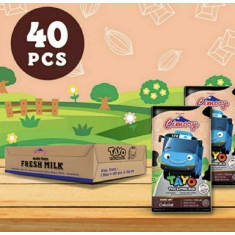 Jual Susu UHT Cimory Edisi Tayo 125ml Coklat / Strawberry / Cashew ...