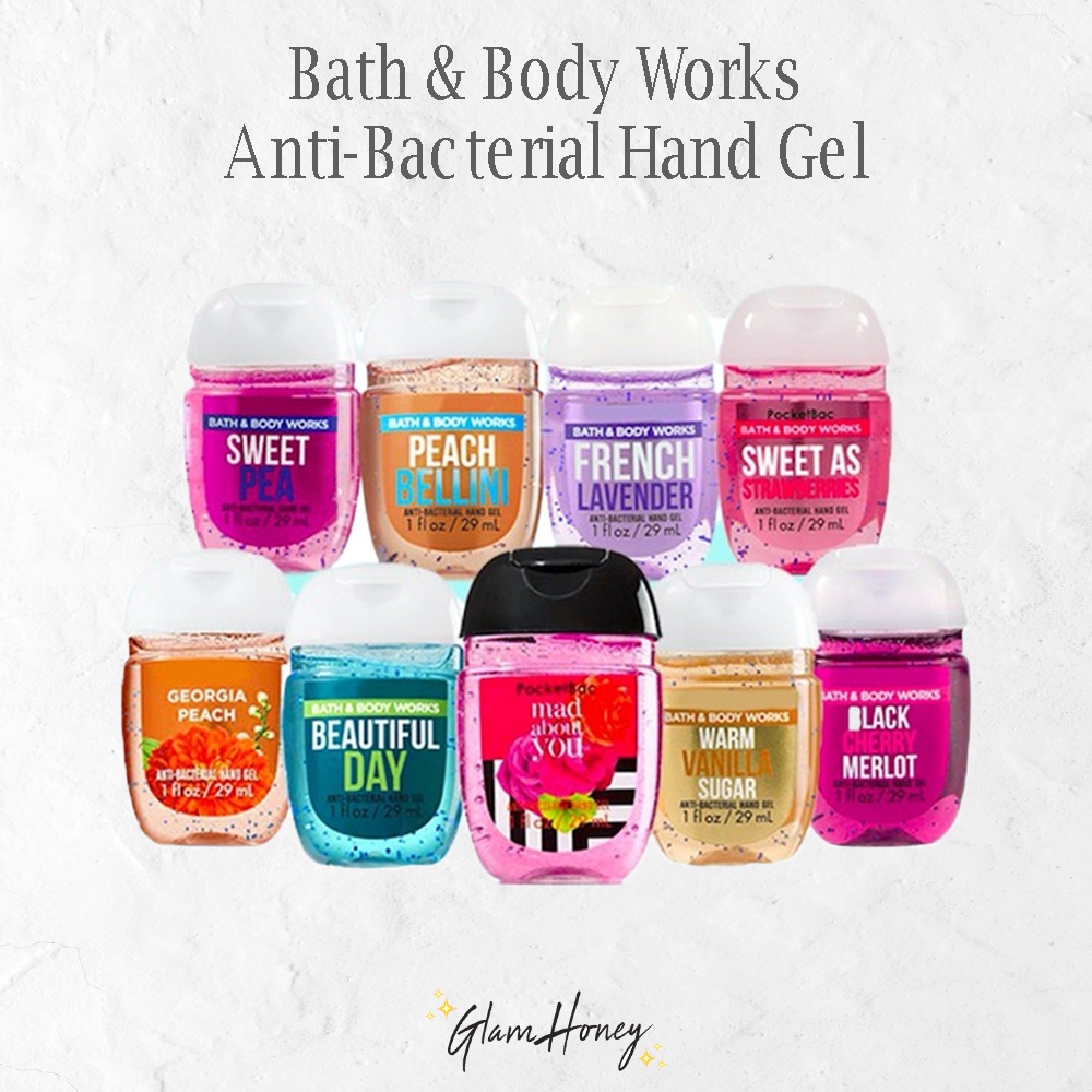 Jual Anti-Bacterial Hand Gel - Bath & Body Works Hand Sanitizer 29 ml ...