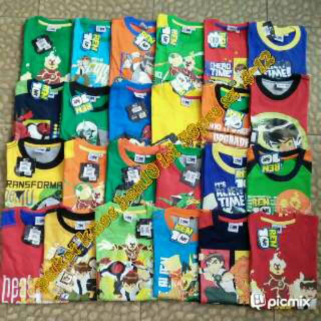 Jual Tshirt ben 10 original | Shopee Indonesia