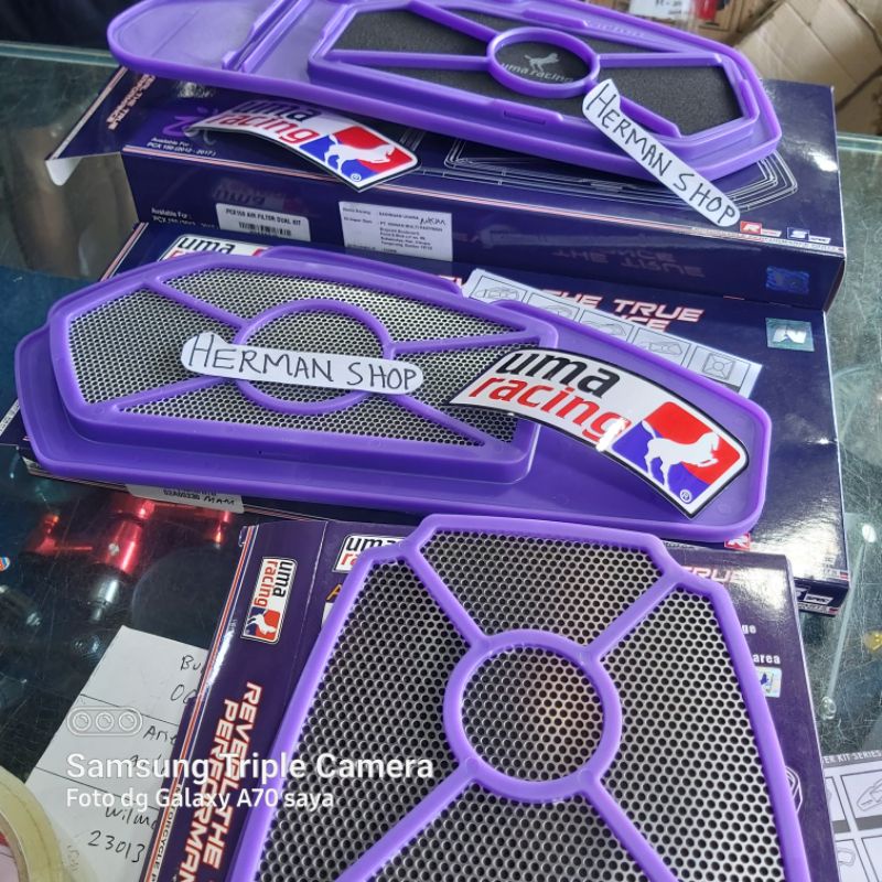 Jual Filter udara Nmax UMA racing / Filter udara UMA Nmax / Filter ...
