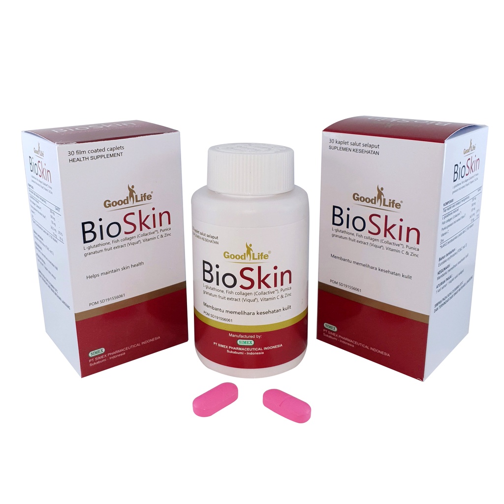 Jual GOODLIFE BIOSKIN BOTOL ISI 30 TABLET - Vitamin kulit glowing ...