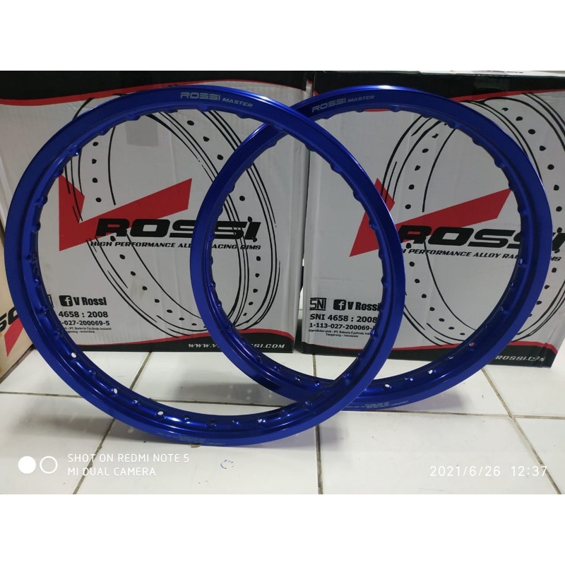 Jual VELG 140 160 ROSI TITANIUM BROWN HITAM GOLD HIJAU BIRU MUDA BIRU ...