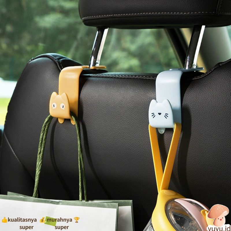 Jual Hook Gantungan Barang Kursi Mobil / Kait Kursi Mobil Motif ...