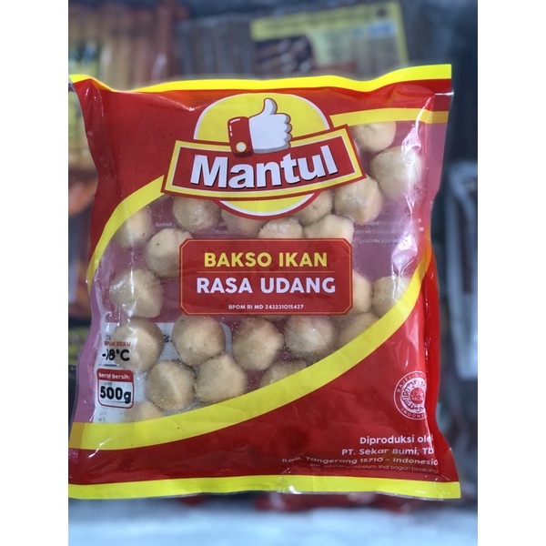 Jual Mantul Bakso Udang / Baso Udang 500gr | Shopee Indonesia