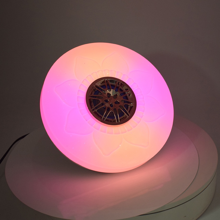 Jual M6 BOHLAM RGB LED MUSIK / LAMPU UFO SPEAKER MUSIK RGBW / LAMPU ...