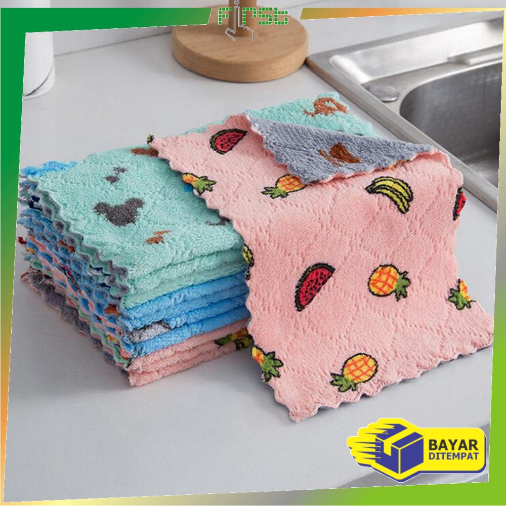 Jual FH-C561 C563 Kain Lap Dapur Meja Piring Anti Minyak / Kain Lap ...