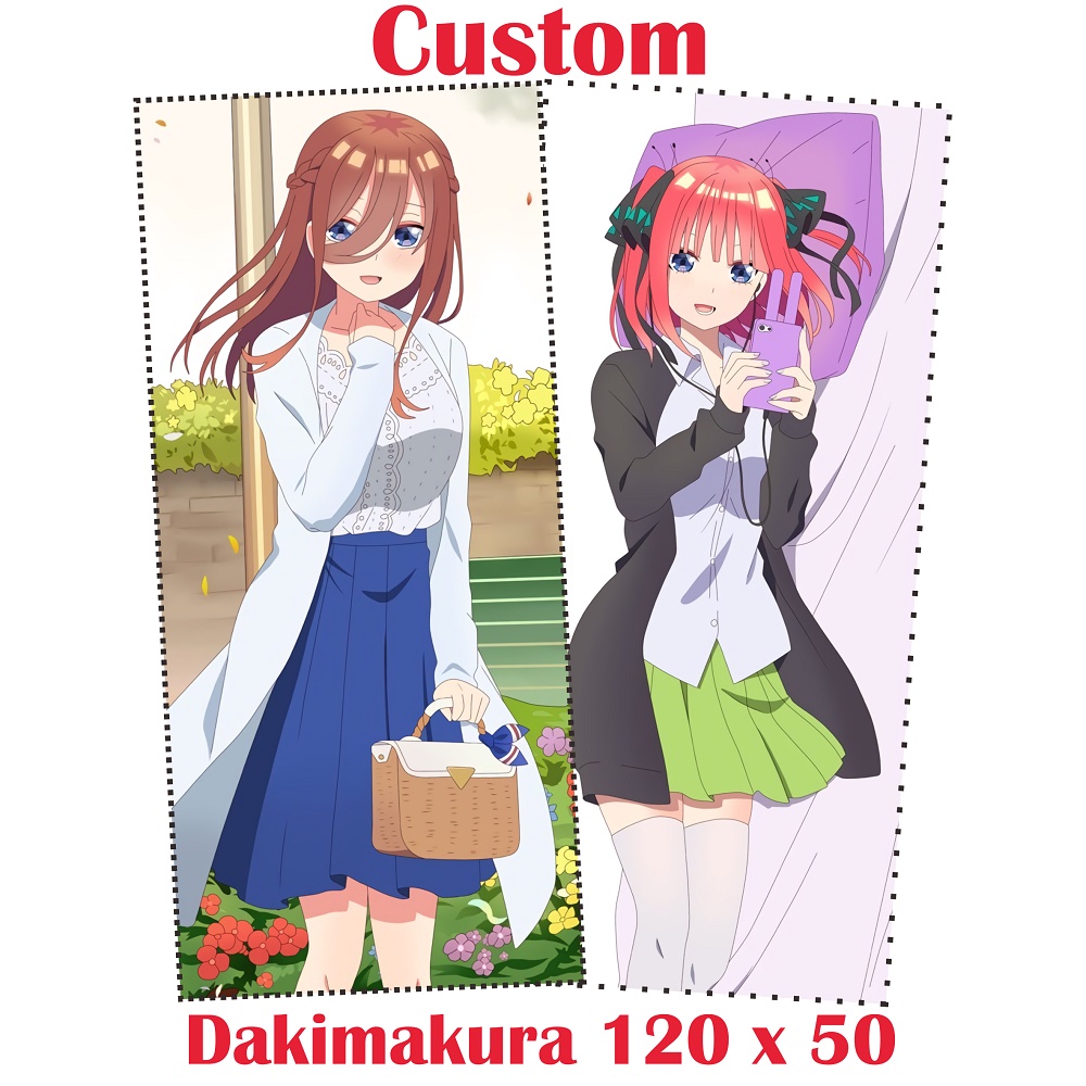 Jual Custom Dakimakura 120 x 50 | Shopee Indonesia