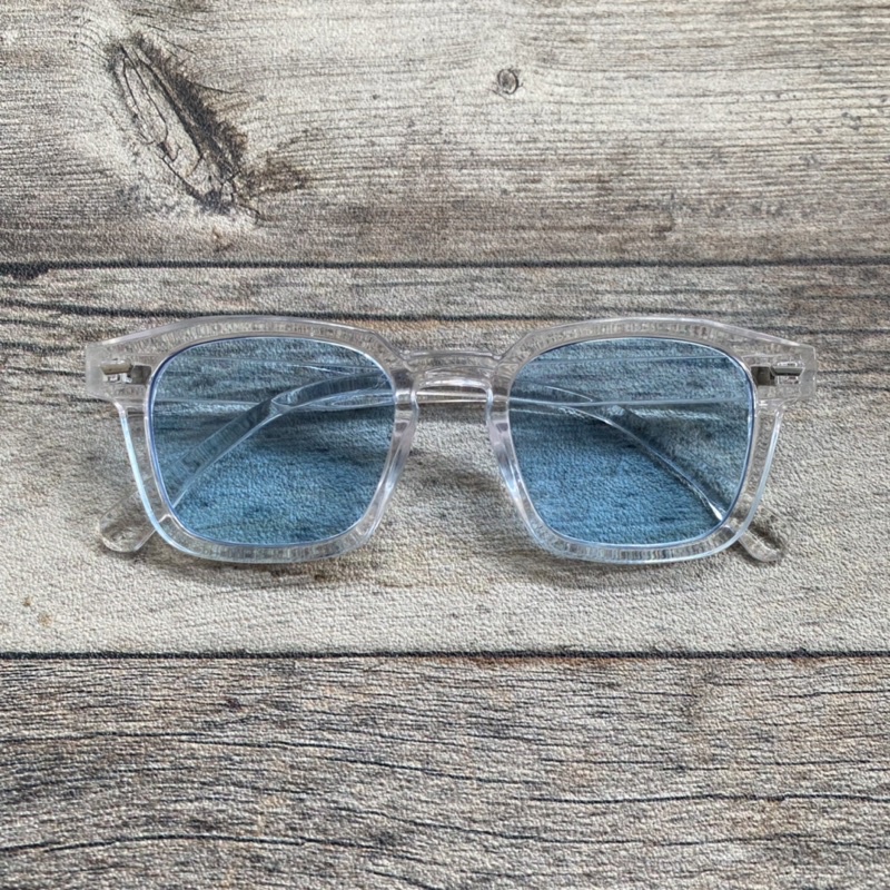 Jual Kacamata Ansell Clear blue lens ( engsel besi ) | Shopee Indonesia