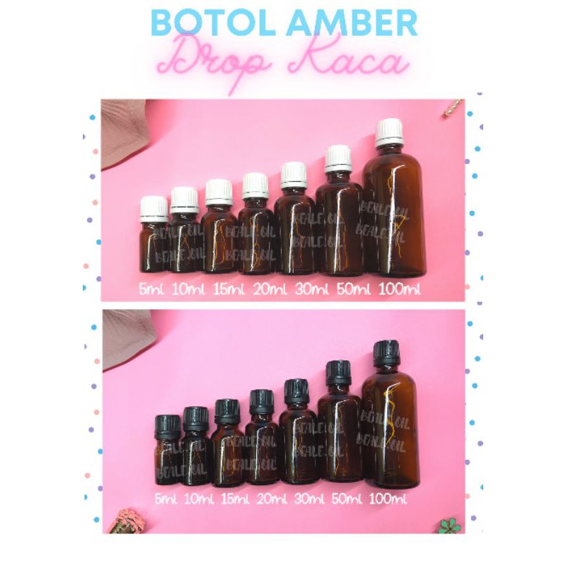 Jual Botol Kosong Kaca Drop 5 ml 10 ml 15 ml 20 ml 30 ml 50 100 ml ...