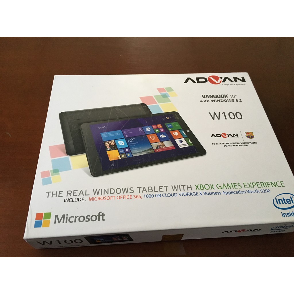 Jual Advan W100 Vanbook 10" with Widows 8.1 + mmc 32 GB | Shopee Indonesia