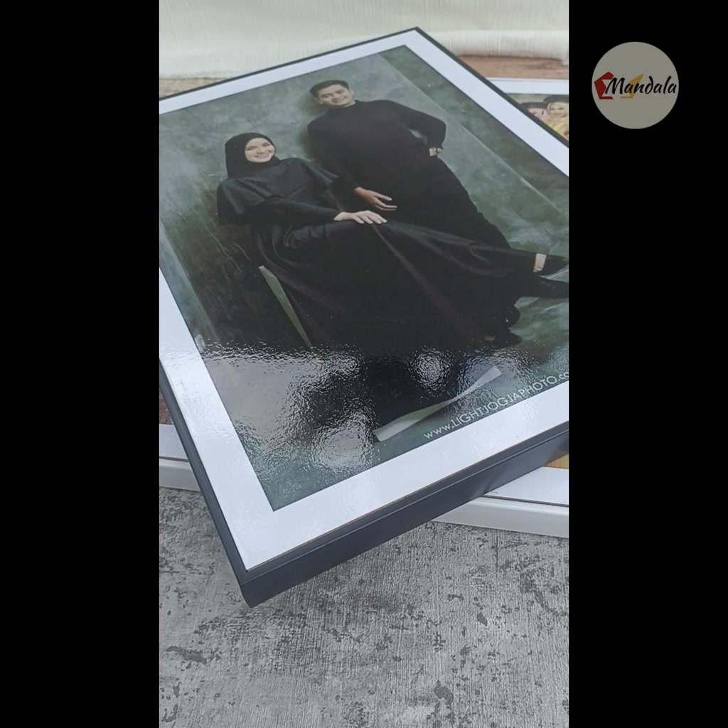 Jual CETAK FOTO BINGKAI UKURAN 30X40 CM LAMINASI - FRAME FOTO BLOCK ...