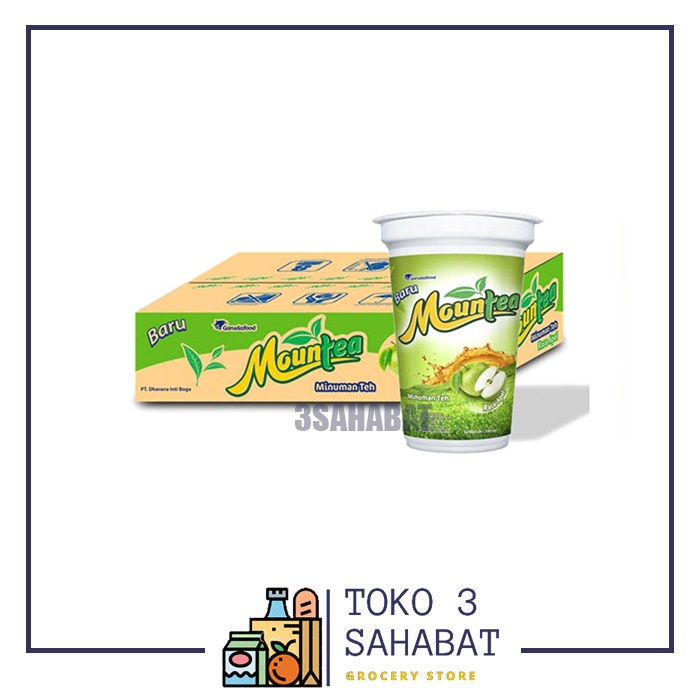 Jual Mountea Rasa Apel Hijau | Shopee Indonesia