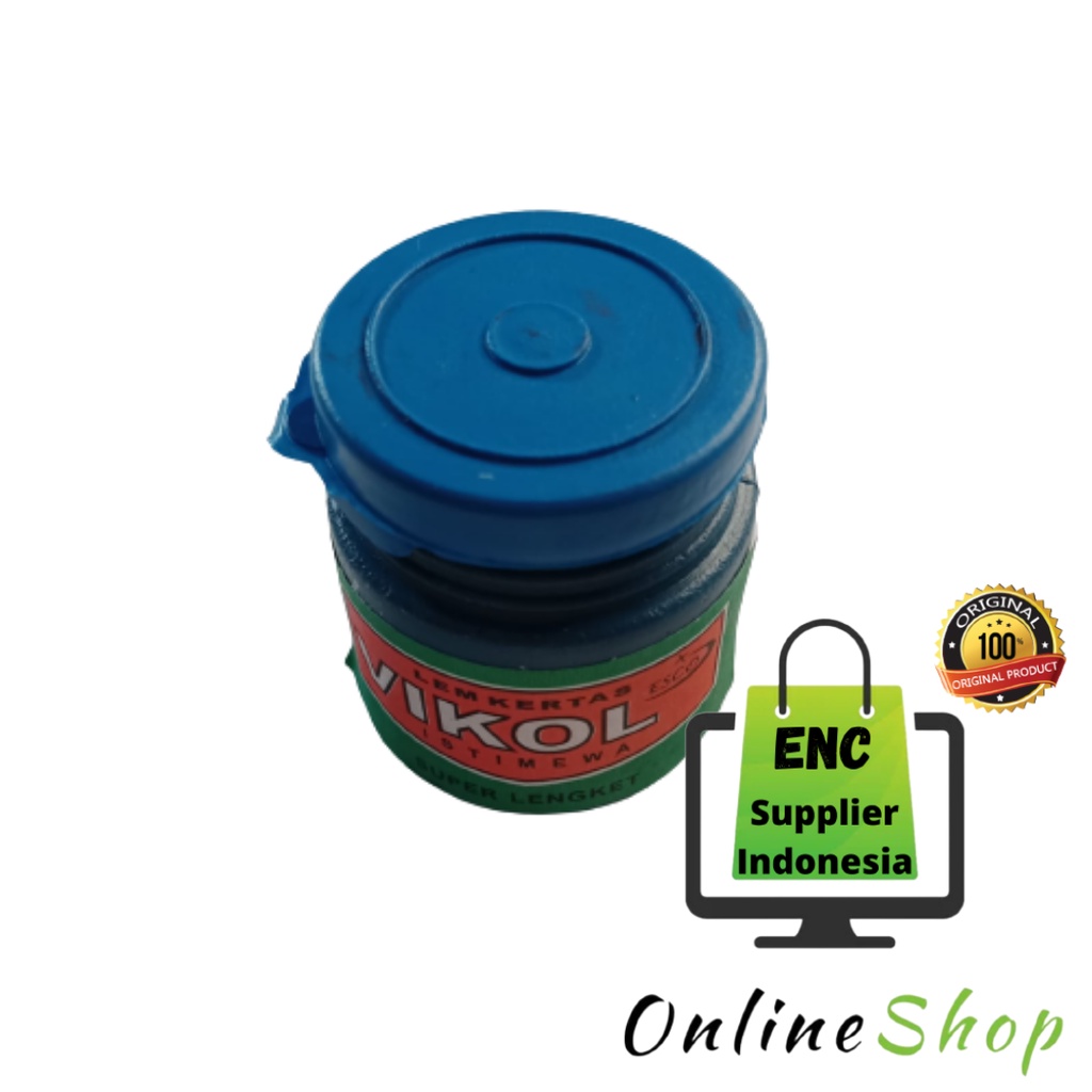 Jual vikol 1 buah lem perekat kertas lem vikol murah kecil lem ...