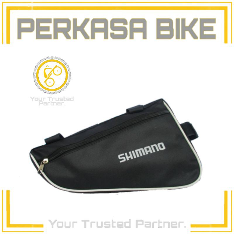 Jual TAS FRAME SHIMANO SEGITIGA UNTUK TOURING SEPEDA | Shopee Indonesia