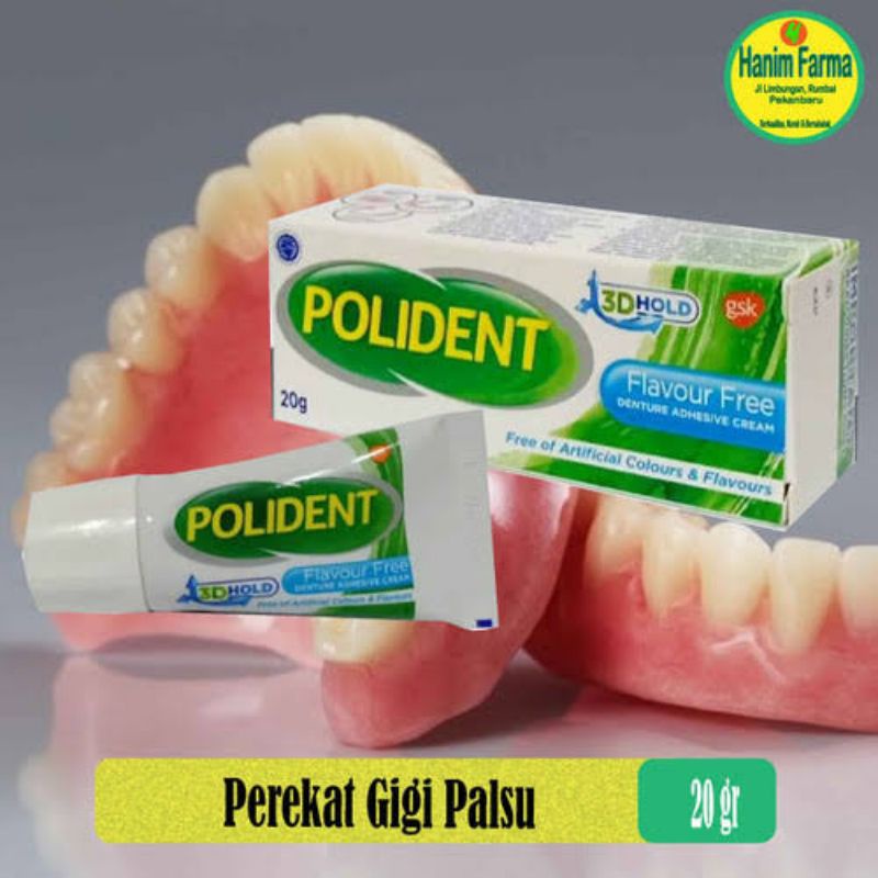 Jual Polident Lem Gigi 20gr dan 60gr | Shopee Indonesia
