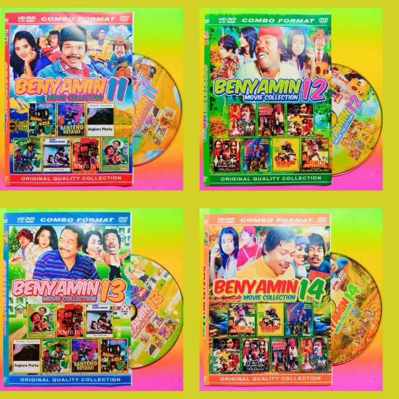 Jual VARIASI KASET FILM INDONESIA JADUL: BENYAMIN S. KOLEKSI TERPOPULER. | Shopee Indonesia