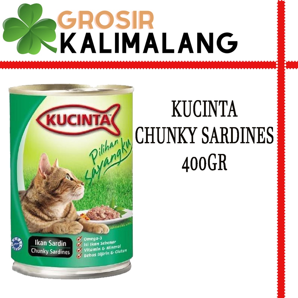 Jual Kucinta Chunky Sardine 400gr | Shopee Indonesia
