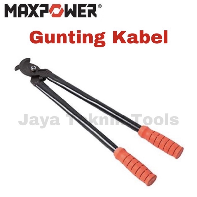 Jual Gunting Kabel Maxpower Cable Cutter Besar (Dengan Beberapa Ukuran ...