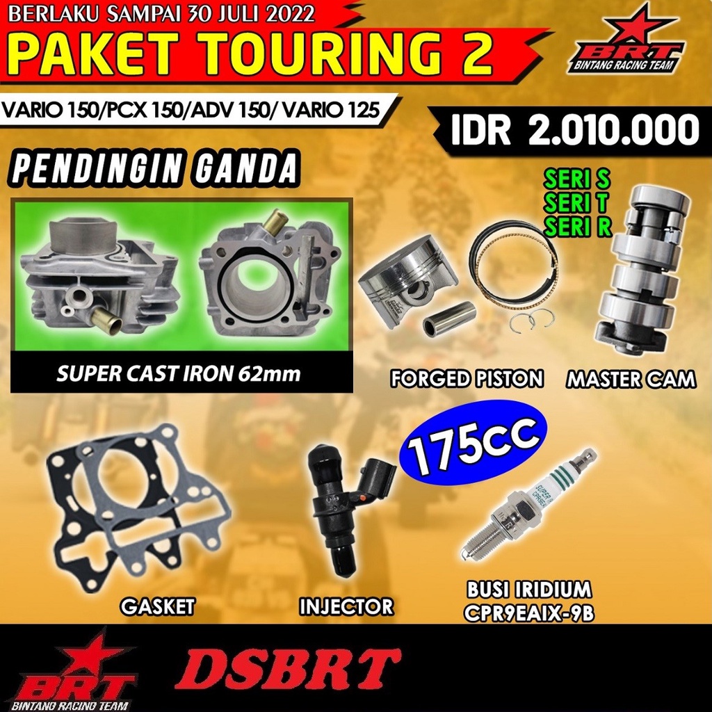 Jual PAKET TOURING BRT VARIO 125 150 PCX ADV 150 Blok Cam Noken As TB ...