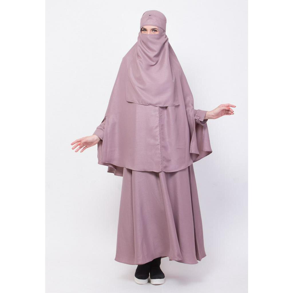 Jual Umrah Set - Ungu | Shopee Indonesia