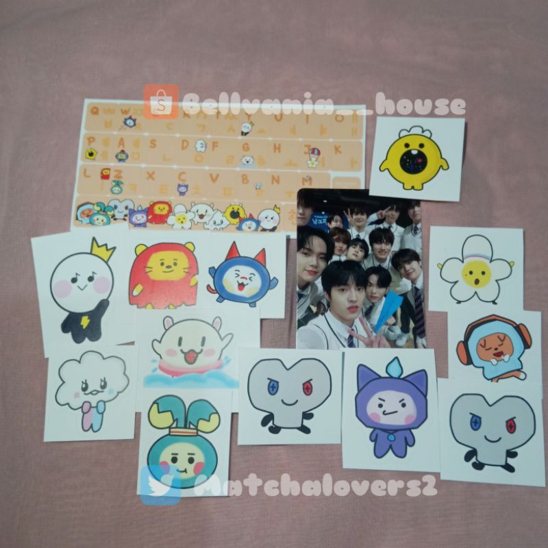 Jual STICKER KEYBOARD HANGEUL/HANGUL STIKER KEYBOARD PASTEL CUTE SKZOO ...