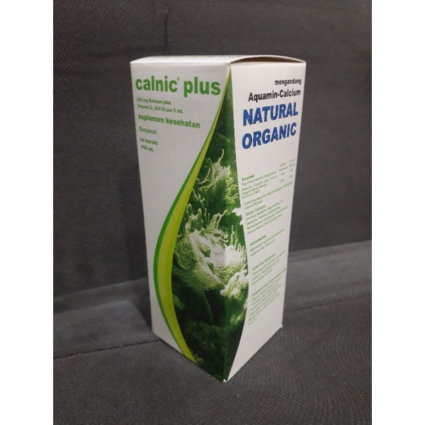 Jual CALNIC PLUS SIRUP 100 ML SUPLEMEN CALCIUM NATURAL ORGANIC | Shopee ...