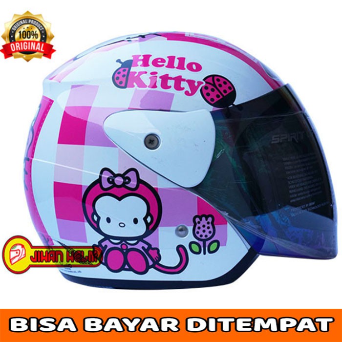 Jual HELM / HELM GM / HELM WANITA / HELM WANITA GM EVOLUTION #10 HELLO ...