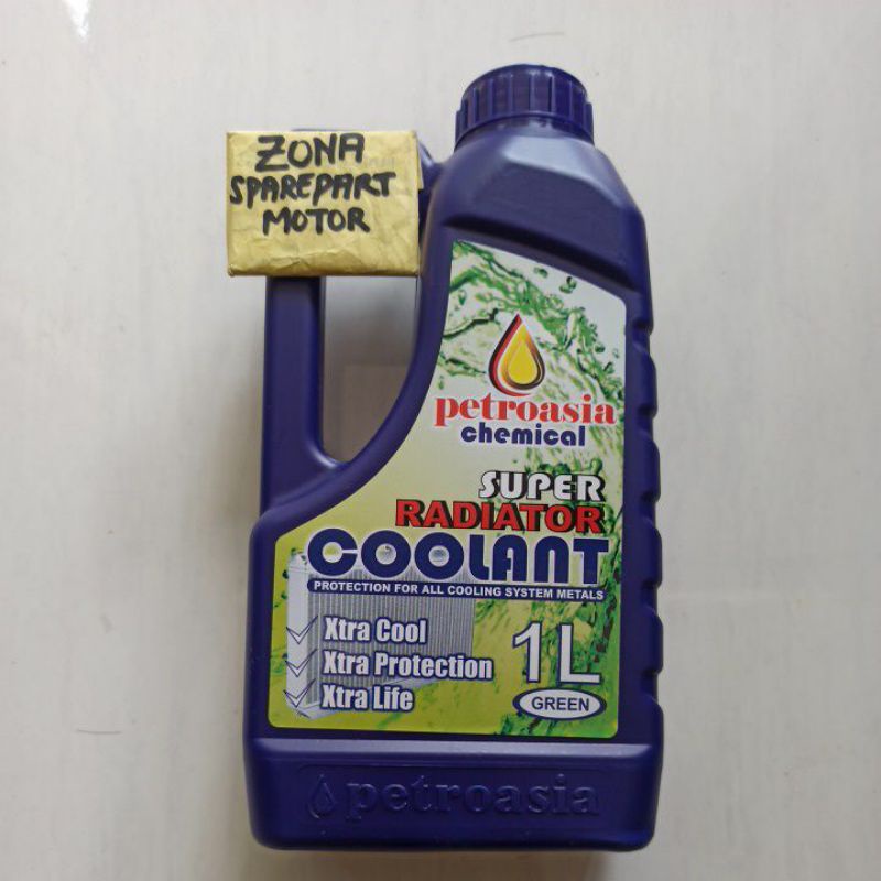 Jual Air Radiator Coolant 1 liter Warna Hijau Kualitas Terjamin ...