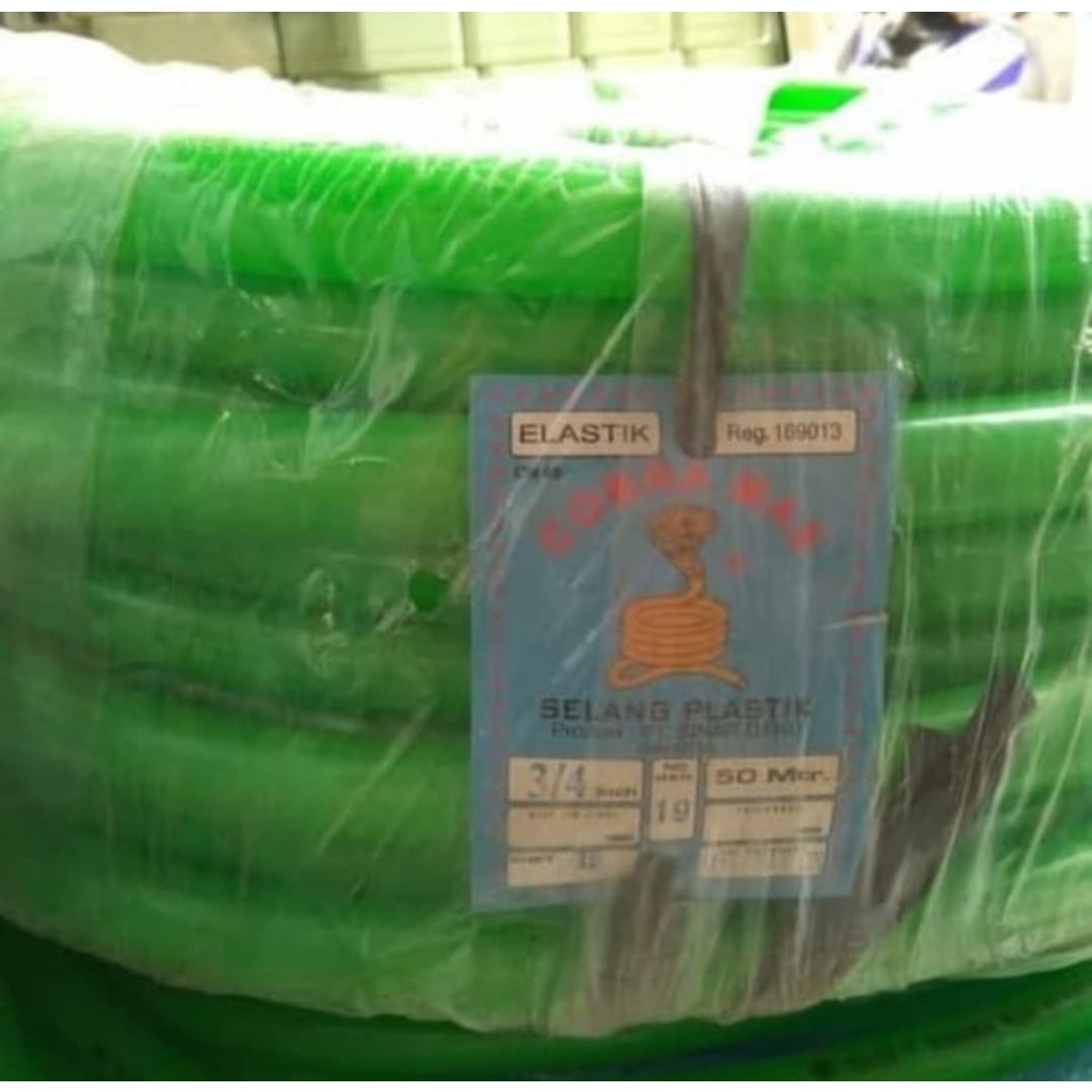 Jual SELANG AIR COBRA 3/4" ELASTIS 3/4 INCH METERAN (1 METER) | Shopee Indonesia
