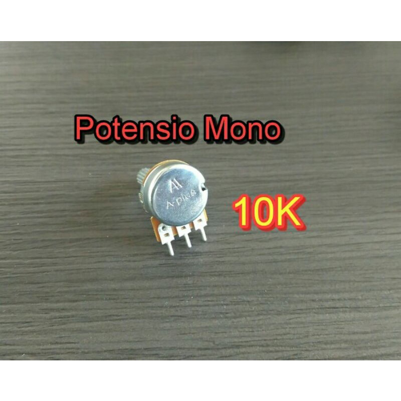 Jual Potensio Mono 10K 10 K Potensiometer 10 Kilo Ohm | Shopee Indonesia