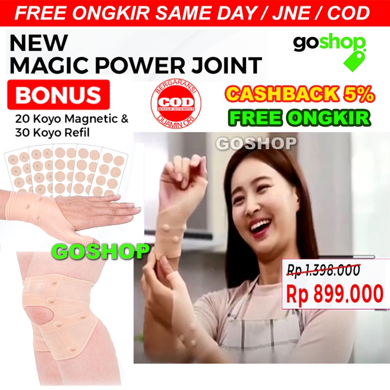 Jual Magic Power Joint New WITH MAGNET - Penyangga Otot dan Sendi ...