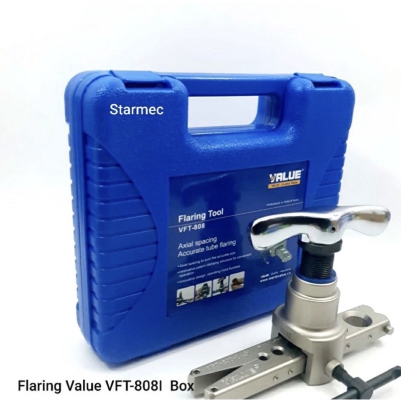 Jual VALUE flaring pemekar pipa AC tembaga box VFT 808I flering ...
