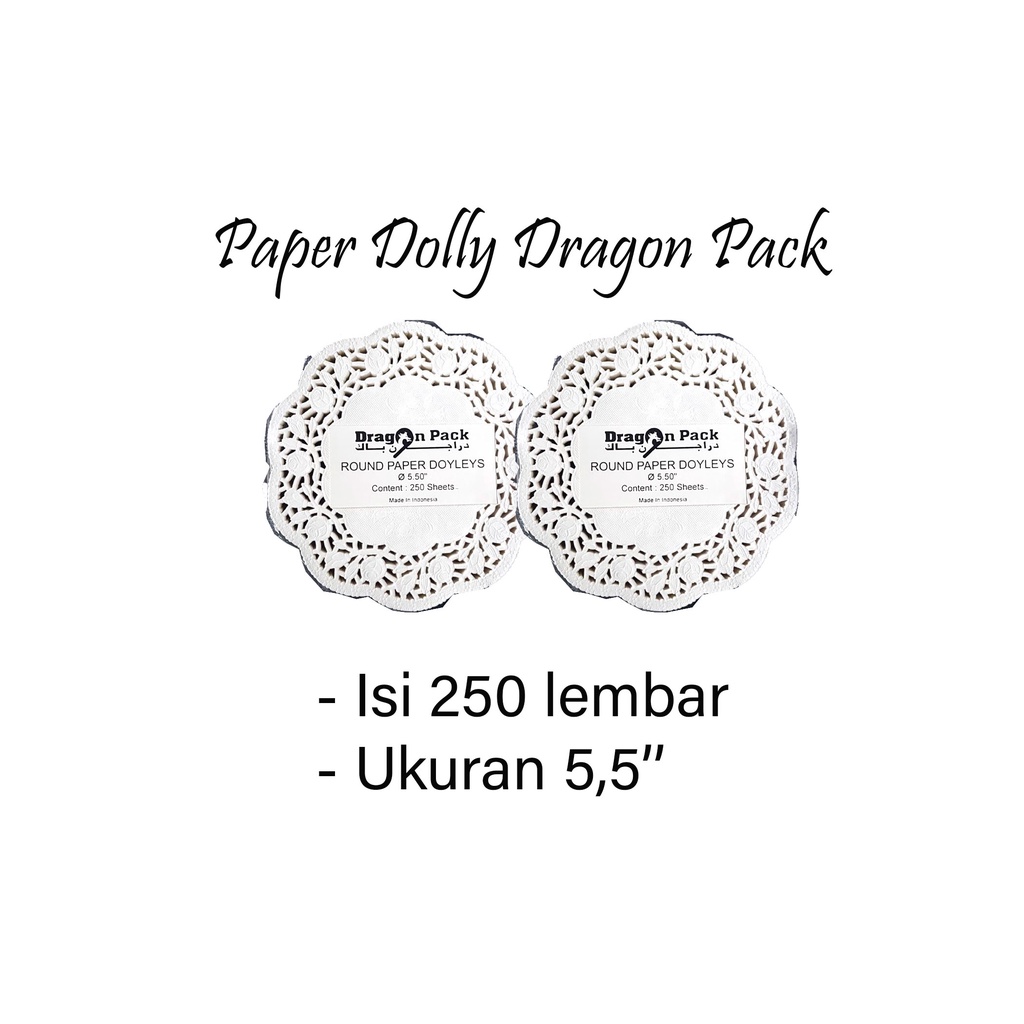 Jual Doyley Paper / Doyles Paper / Alas Toples / Doiley / Dolly Kertas ...
