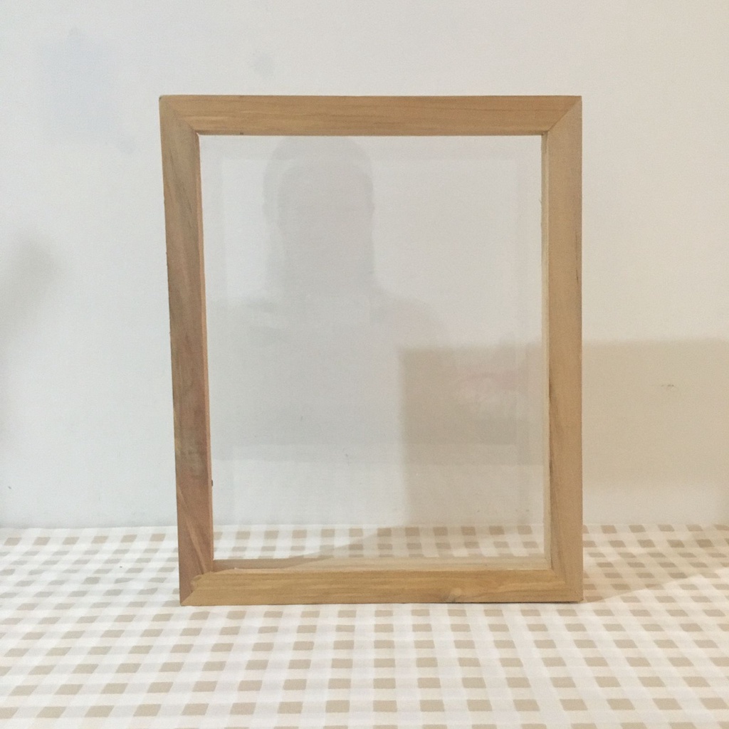 Jual Pigura / Frame Kayu 3D ukuran 20 x 25 kaca double acrylic | Shopee ...