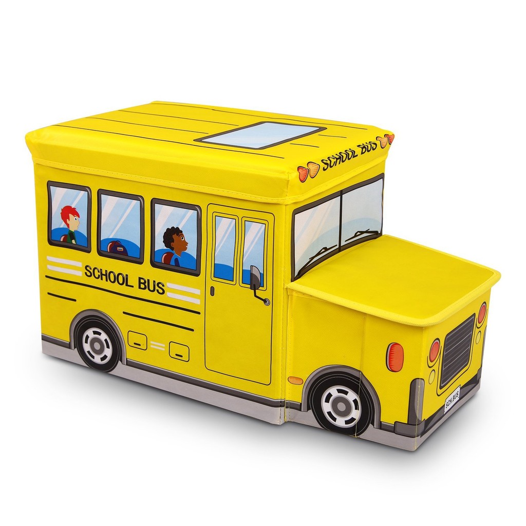 Jual Storage Box Bus Toy box Car MOTIF TERLENGKAP Kotak Mainan Cartoon ...