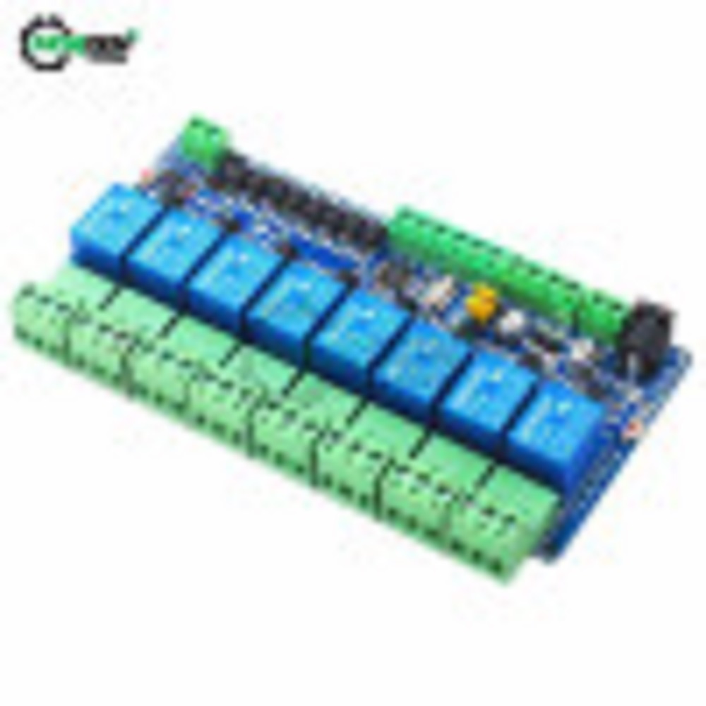 Jual Modbus RTU RS485 Relay Module 5V 12V 1 2 4 8 Channel TTL ...