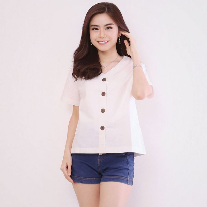 Jual A0842 Atasan Polos Wanita | Shopee Indonesia