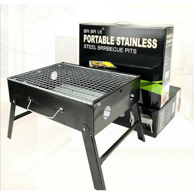 Jual (KECIL)Alat Panggang Barbeque Grill Portable Roekre / Panggangan ...
