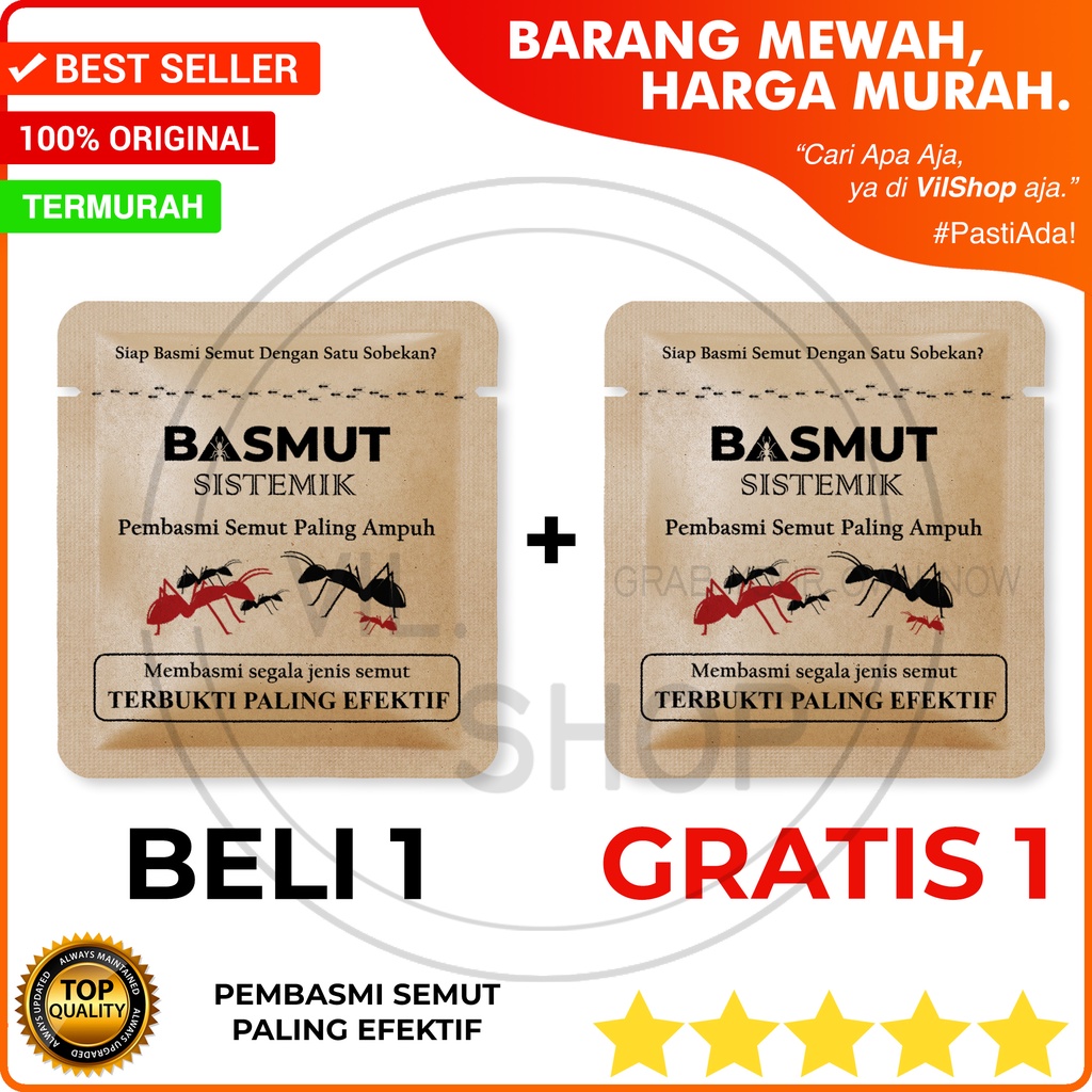 Jual BASMUT SISTEMIK PEMBASMI SEMUT PALING EFEKTIF / GRANULLAR PEST ...