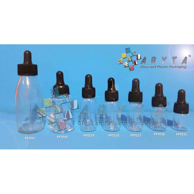Jual Ppt039. Botol Kaca 20Ml Bening Tutup Pipet Hitam (New) | Shopee ...