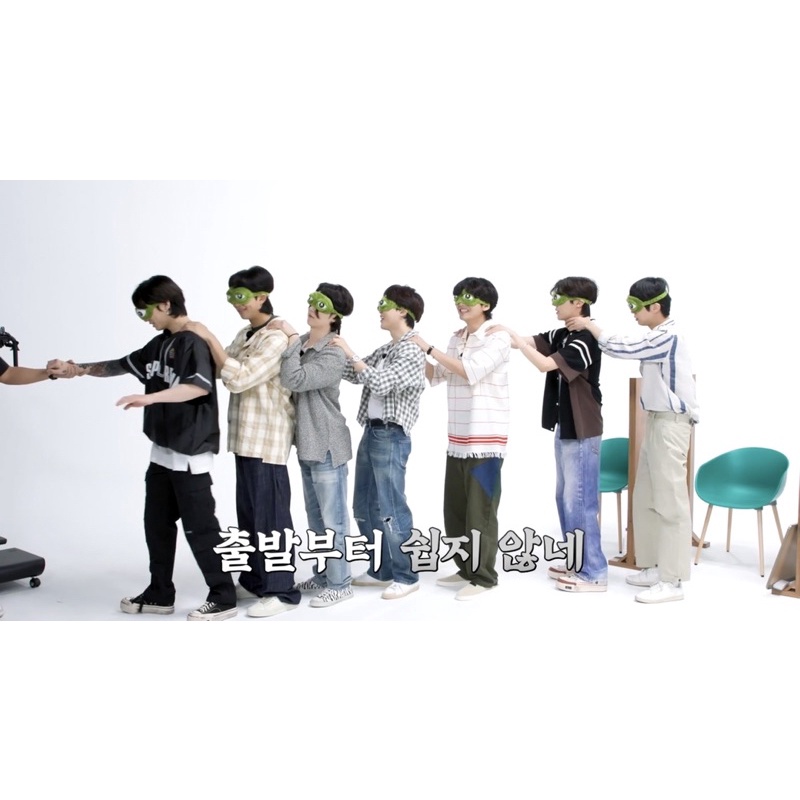 Jual Frog Sleep Mask worn by BTS RM JIN SUGA J-HOPE JIMIN V JUNG KOOK ...