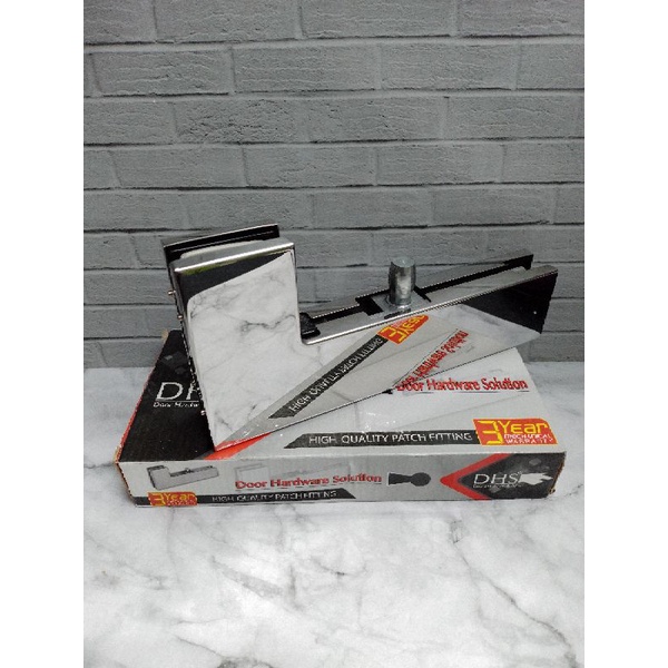 Jual patch fitting pt 40 dows / penjepit pintu kaca tempered | Shopee ...